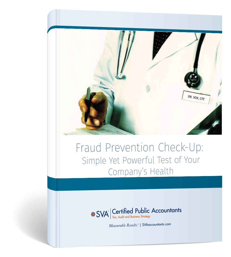 Fraud Prevention Check-Up Checklist | SVA CPA